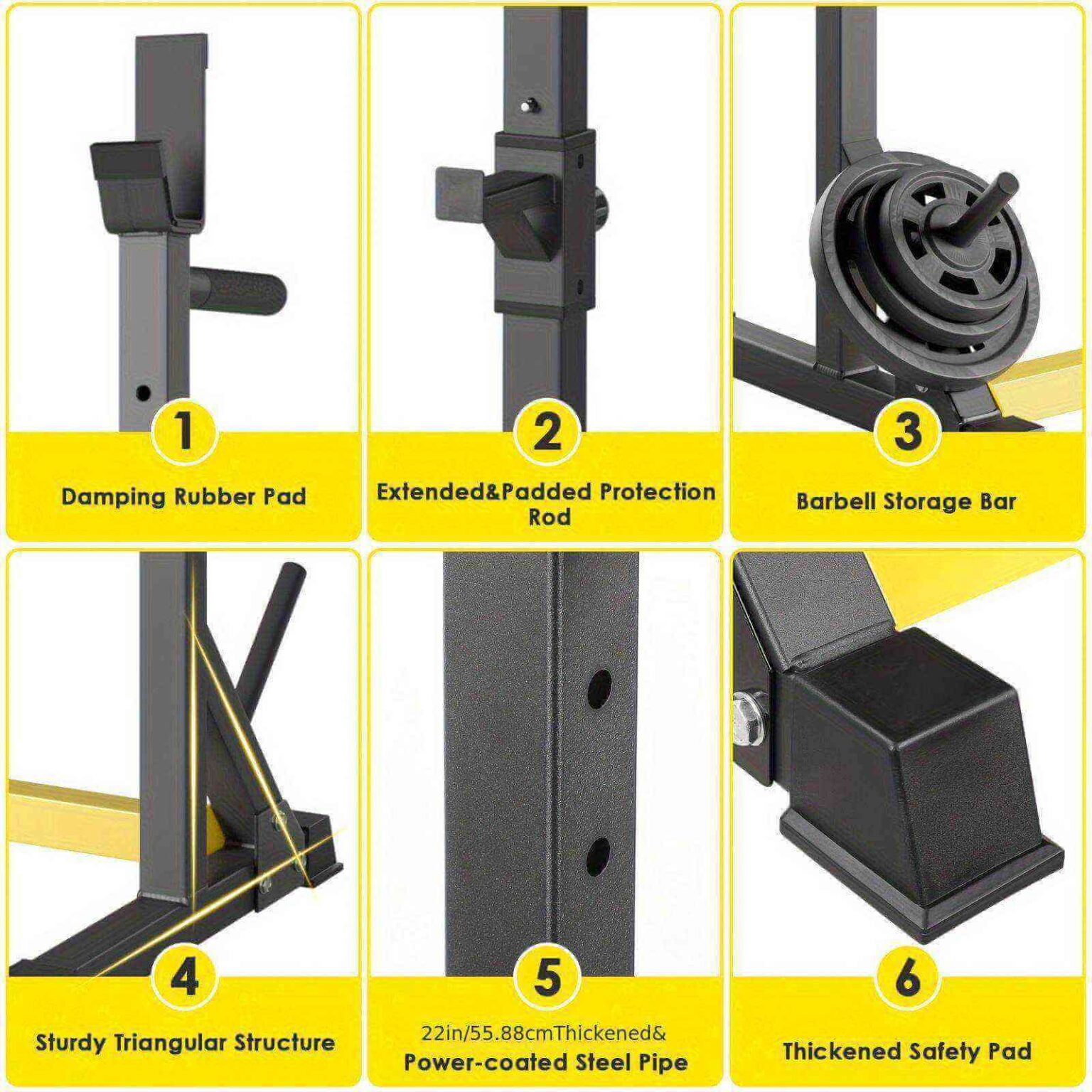 Adjustable Barbell Rack – everfitsports.com